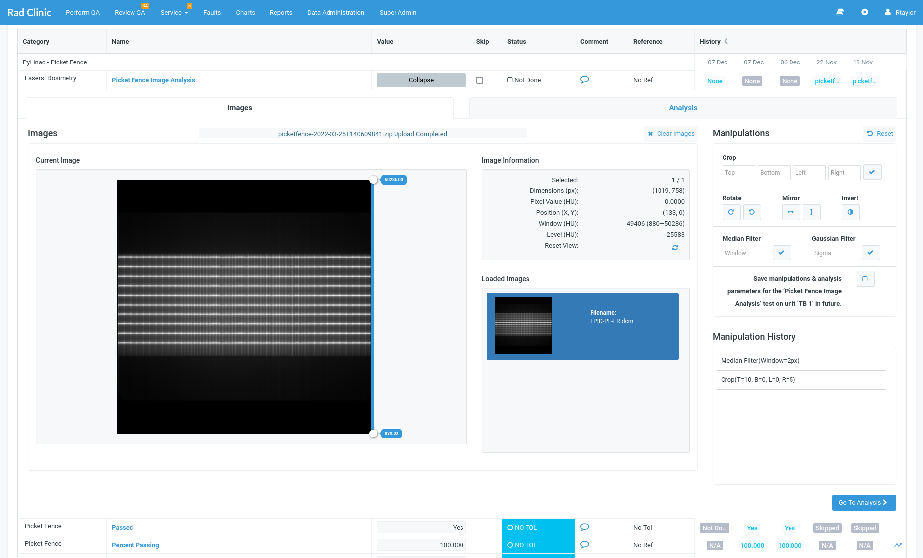 RadMachine: All your Machine QA data - streamlined
